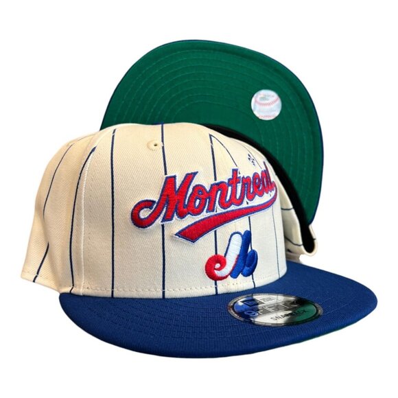 New Era | Accessories | New Era Montreal Expos Throwback Pinstripe ...